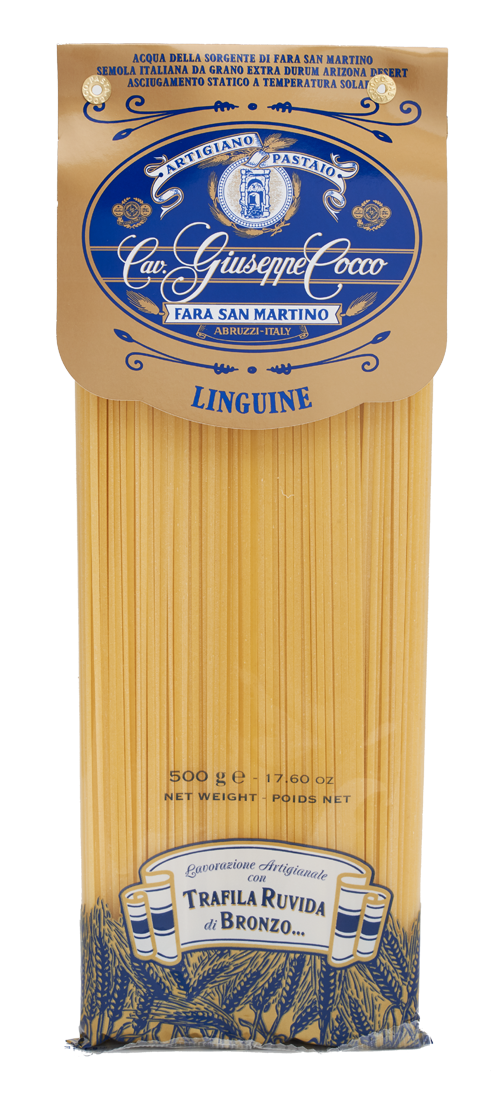 Cav. Giuseppe Cocco – Trafila Ruvida – Linguine – 500g | Emporio Italia